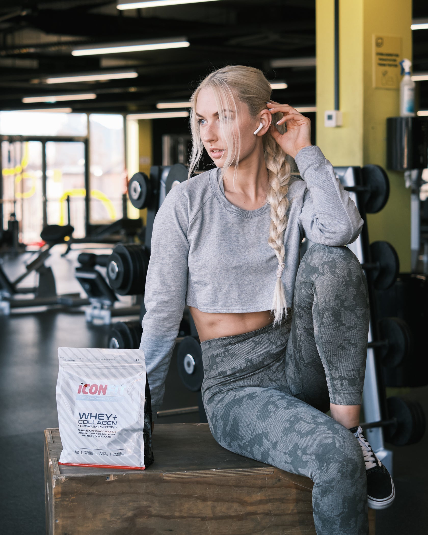 ICONFIT WHEY+ Collagen • Premium Protein • (1KG) - ICONFIT Collagens ...